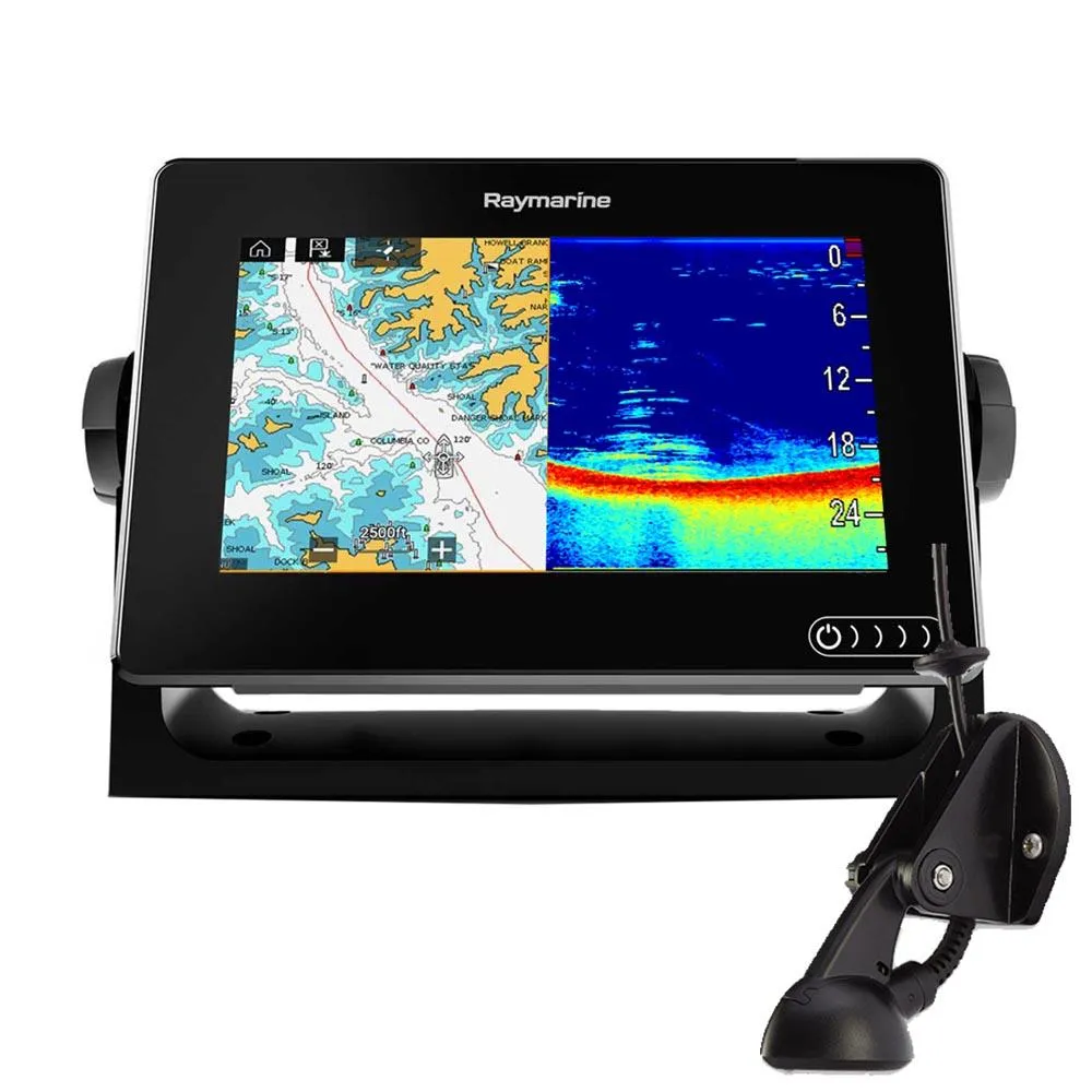Raymarine Axiom 7 Dv Downvision Cpt-S Chirp Transducer Czarny, Waveinn
